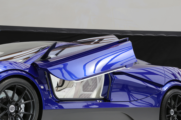 目指すは“フェラーリ”日本初公開のEVスーパーカー「GLM G4」2019年に発売！価格は4千万円(画像ギャラリー No.10) | 新型車 ...