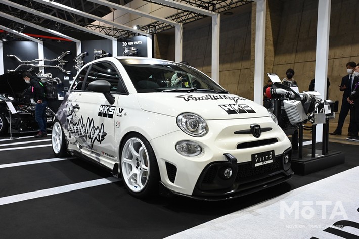 HKSが展開する欧州車チューニングブランド「VIITS」でアバルト 595 COMPETIZIONEをトータルチューニング！【東京オートサロン2023】(画像ギャラリー No.11) | 特集 ...