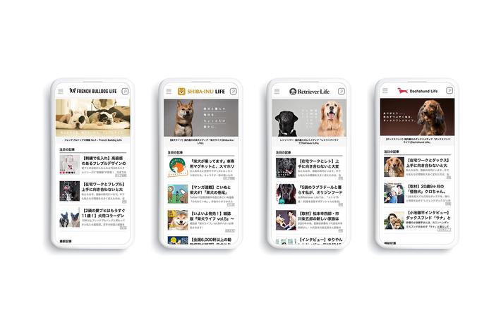 犬種特化型ペット専門メディア「dot LIFE」がブランドサイトをリニューアル！月間1,500万PVを突破(画像ギャラリー No.2 ...