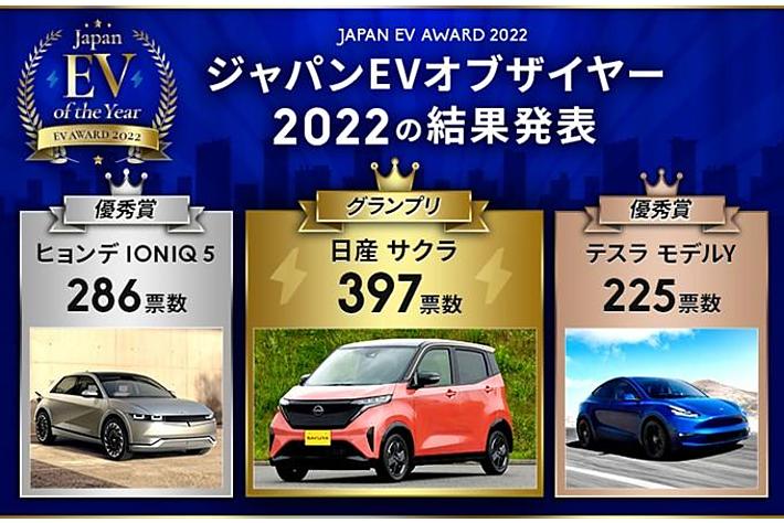 エネチェンジ×EVsmart主催、「ジャパンEVオブザイヤー2022」決定！|【業界先取り】業界ニュース・自動車ニュース2025国産車から輸入車まで【MOTA】