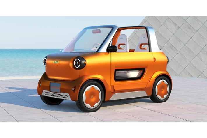 エイム、2025年発売予定の超小型モビリティ「AIM EV MICRO 01」を初公開|【業界先取り】業界ニュース・自動車ニュース2025国産車から輸入車まで【MOTA】