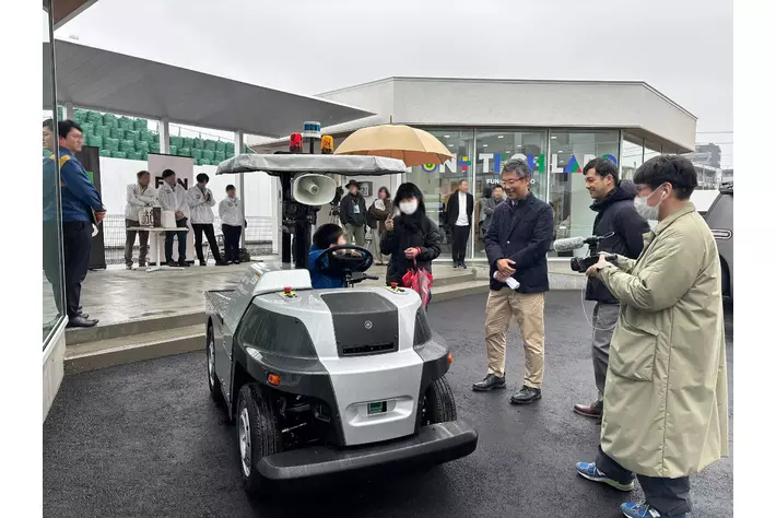 【eve autonomy イベントレポート】JR東海のイノベーション創出拠「FUN+TECH LABO」開所式にeve autoの車両を展示 ...