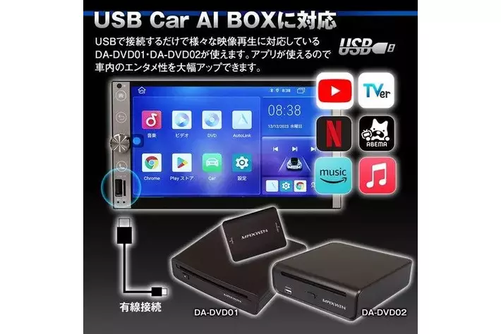 カー用品ブランドMAXWINから地デジTV+HDMI対応+Android Auto/Car Play無線接続可能な2DINメディアプレーヤーが登場！(画像ギャラリー No.4) | 【業界 ...