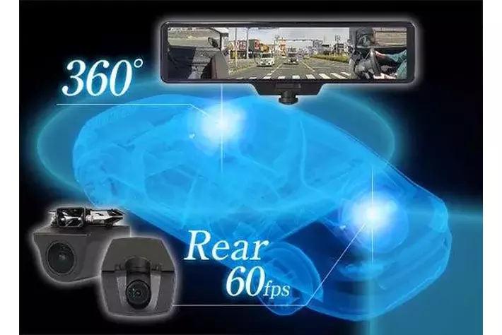 MAXWINの360°カメラ付きデジタルミラーが再入荷し購入応援キャンペーンで3000円OFFクーポンを配布！(画像ギャラリー No.2) | 【業界先取り】業界ニュース・自動車ニュース ...